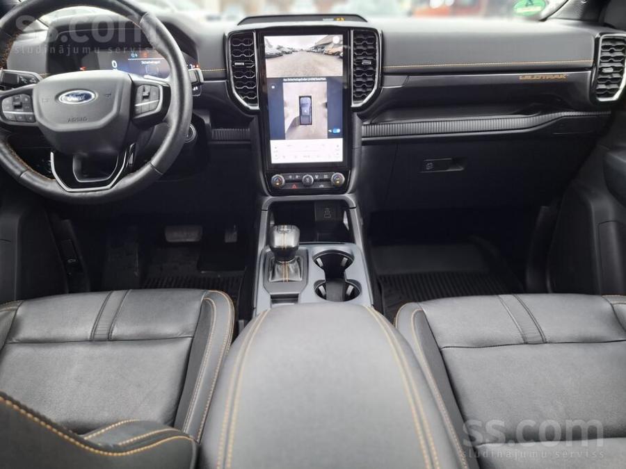 Black Ford Ranger 2023 in Talsi, with an engine capacity of 2.00 L and mileage of 46 thousand km for 39800 €, photo 20 on AUTOMOTO.COM.LV