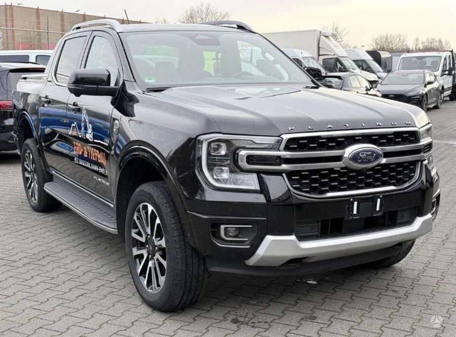 Melns Ford Ranger 2024 Klaipėda, ar dzinēja tilpumu 3.00 L un nobraukumu 41 tūkst. km par 24900 €, foto 1 vietnē AUTOMOTO.COM.LV