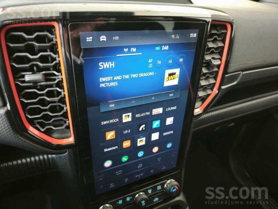 Melns Ford Ranger 2024 Rīga, ar dzinēja tilpumu 2.00 L un nobraukumu 118 tūkst. km par 39900 €, foto 25 vietnē AUTOMOTO.COM.LV
