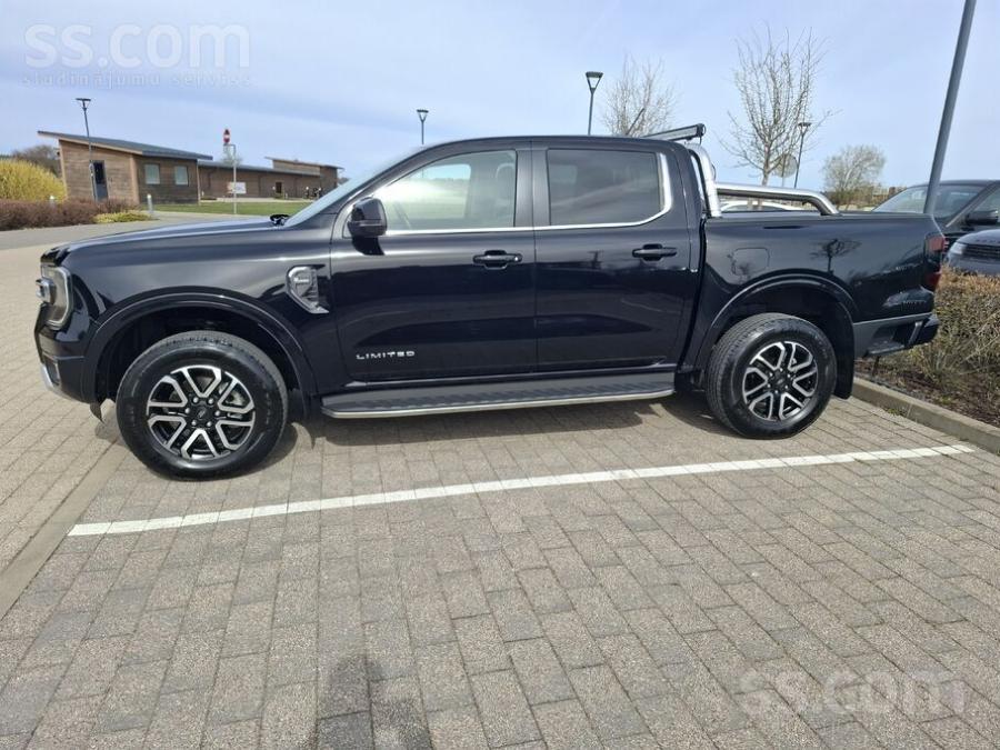 Black Ford Ranger 2024 in Riga, with an engine capacity of 2.00 L and mileage of 17 thousand km for 42100 €, photo 16 on AUTOMOTO.COM.LV