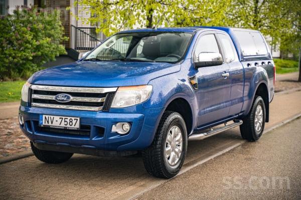 Zils Ford Ranger 2012 Rīga, ar dzinēja tilpumu 2.20 L un nobraukumu 259 tūkst. km par 7599 €, foto 1 vietnē AUTOMOTO.COM.LV