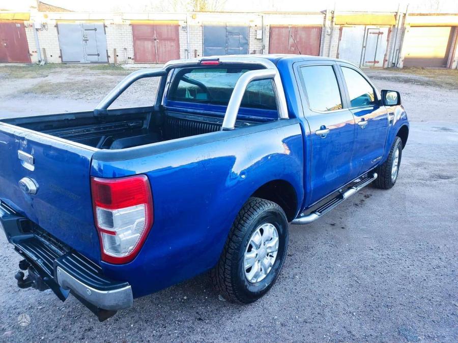 Blue Ford Ranger 2012 in Utena, with an engine capacity of 2.20 L and mileage of 246 thousand km for 8300 €, photo 1 on AUTOMOTO.COM.LV