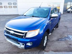Blue Ford Ranger 2012 in Utena, with an engine capacity of 2.20 L and mileage of 246 thousand km for 8300 €, photo 4 on AUTOMOTO.COM.LV
