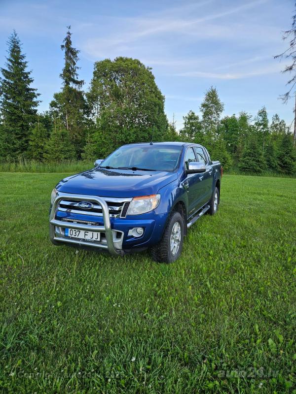 Blue Ford Ranger 2012 in Tallinn, with an engine capacity of 2.20 L and mileage of 278 thousand km for 12500 €, photo 1 on AUTOMOTO.COM.LV