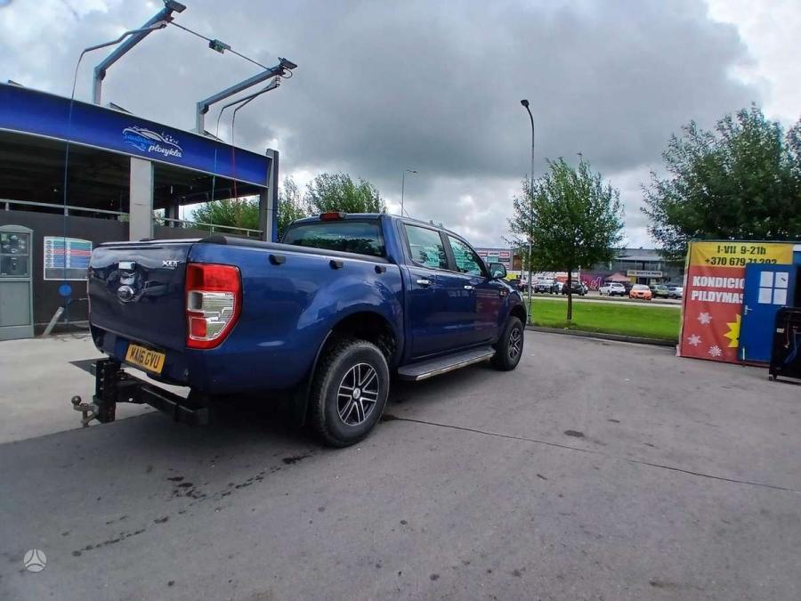 Blue Ford Ranger 2016 in Silute, with an engine capacity of 2.20 L and mileage of 150 thousand km for 7400 €, photo 3 on AUTOMOTO.COM.LV
