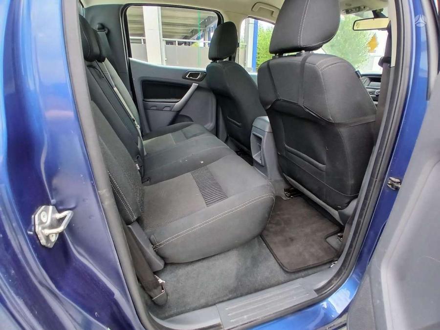 Blue Ford Ranger 2016 in Silute, with an engine capacity of 2.20 L and mileage of 150 thousand km for 7400 €, photo 9 on AUTOMOTO.COM.LV