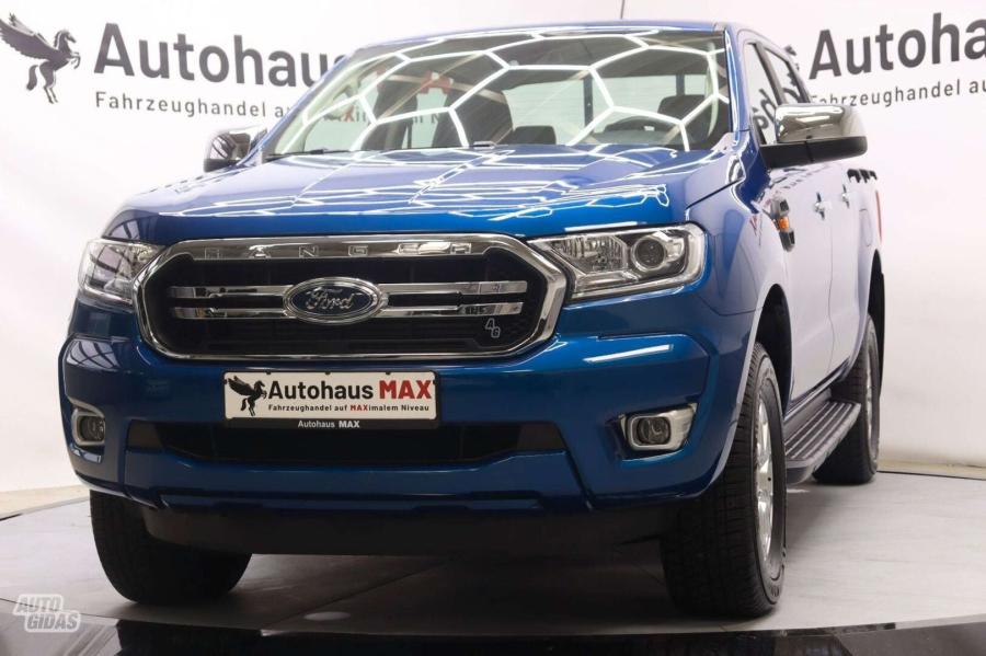 Blue Ford Ranger 2019 in Kaunas, with an engine capacity of 2.00 L and mileage of 65 thousand km for 29600 €, photo 1 on AUTOMOTO.COM.LV