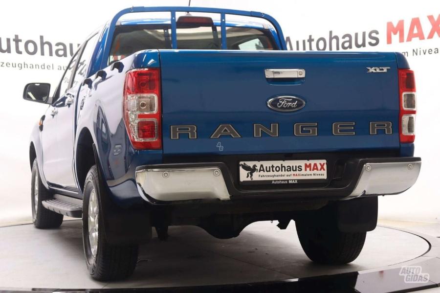 Blue Ford Ranger 2019 in Kaunas, with an engine capacity of 2.00 L and mileage of 65 thousand km for 29600 €, photo 4 on AUTOMOTO.COM.LV