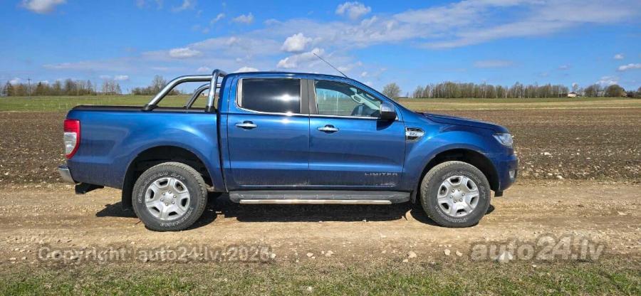 Blue Ford Ranger 2019 in Tallinn, with an engine capacity of 2.20 L and mileage of 196 thousand km for 24800 €, photo 4 on AUTOMOTO.COM.LV