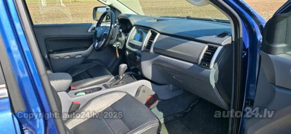 Blue Ford Ranger 2019 in Tallinn, with an engine capacity of 2.20 L and mileage of 196 thousand km for 24800 €, photo 6 on AUTOMOTO.COM.LV