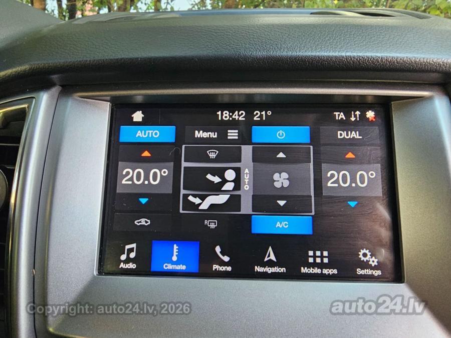 Zils Ford Ranger 2020 Tallina, ar dzinēja tilpumu 2.00 L un nobraukumu 122 tūkst. km par 24499 €, foto 19 vietnē AUTOMOTO.COM.LV