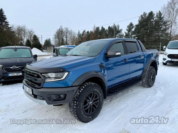 Blue Ford Ranger 2021 in Tartu, with an engine capacity of 2.00 L and mileage of 99 thousand km for 35900 €, photo 1 on AUTOMOTO.COM.LV