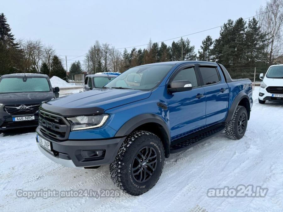 Blue Ford Ranger 2021 in Tartu, with an engine capacity of 2.00 L and mileage of 99 thousand km for 35900 €, photo 1 on AUTOMOTO.COM.LV