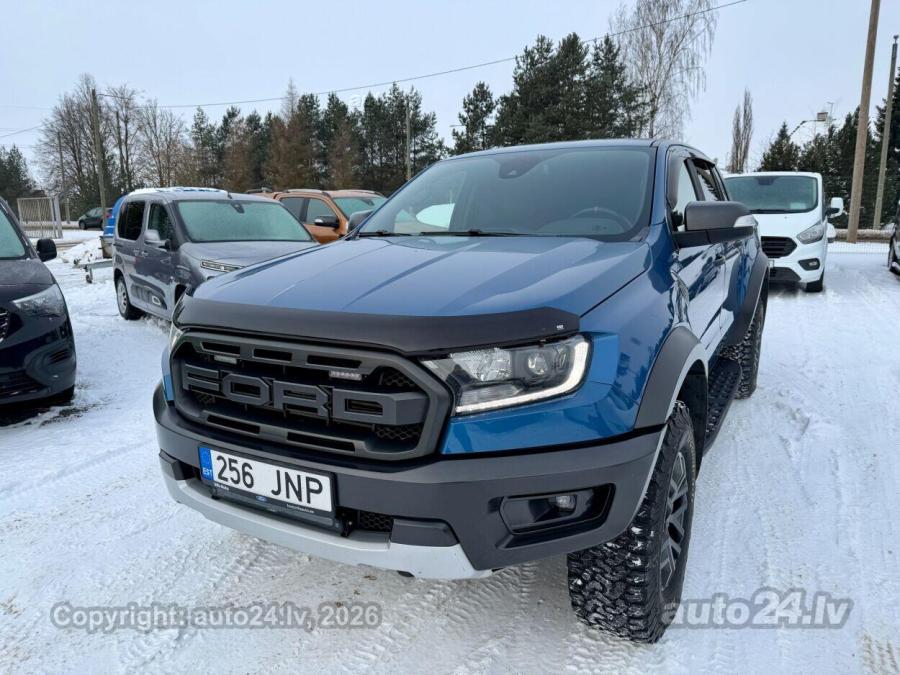 Blue Ford Ranger 2021 in Tartu, with an engine capacity of 2.00 L and mileage of 99 thousand km for 35900 €, photo 3 on AUTOMOTO.COM.LV