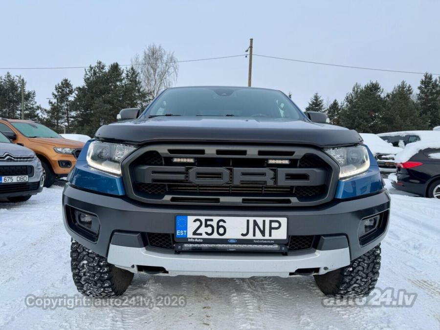 Blue Ford Ranger 2021 in Tartu, with an engine capacity of 2.00 L and mileage of 99 thousand km for 35900 €, photo 4 on AUTOMOTO.COM.LV