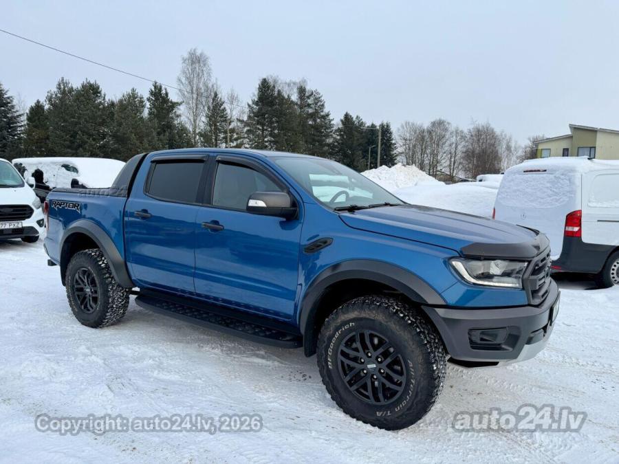 Blue Ford Ranger 2021 in Tartu, with an engine capacity of 2.00 L and mileage of 99 thousand km for 35900 €, photo 7 on AUTOMOTO.COM.LV