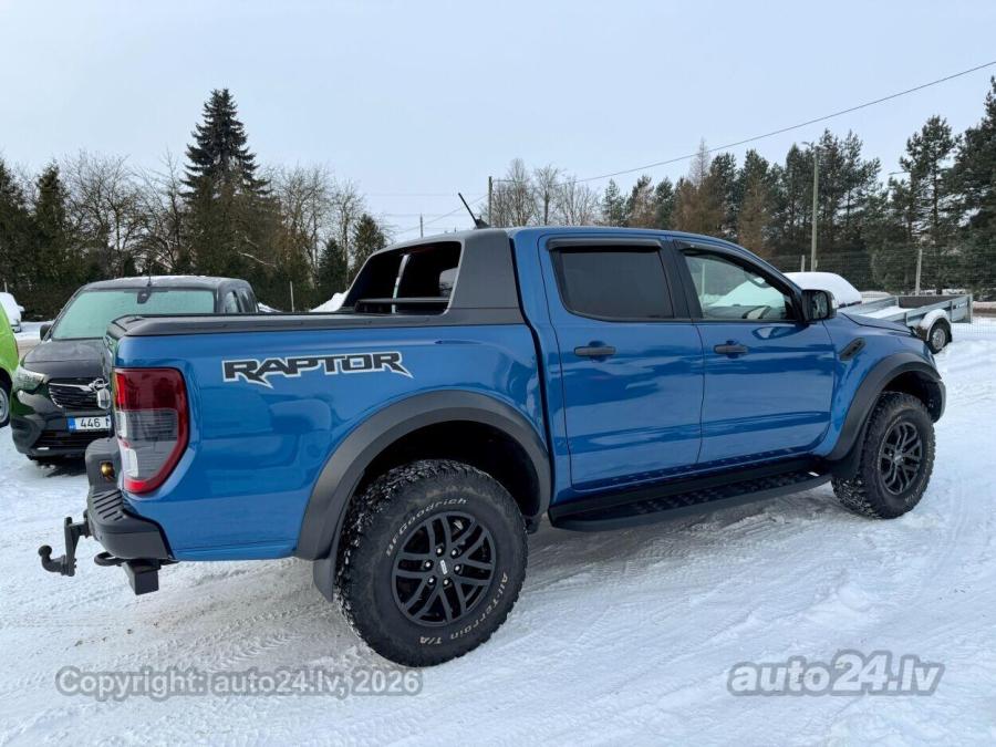 Blue Ford Ranger 2021 in Tartu, with an engine capacity of 2.00 L and mileage of 99 thousand km for 35900 €, photo 13 on AUTOMOTO.COM.LV