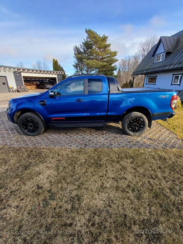 Zils Ford Ranger 2021 Tallina, ar dzinēja tilpumu 2.00 L un nobraukumu 106 tūkst. km par 38500 €, foto 3 vietnē AUTOMOTO.COM.LV