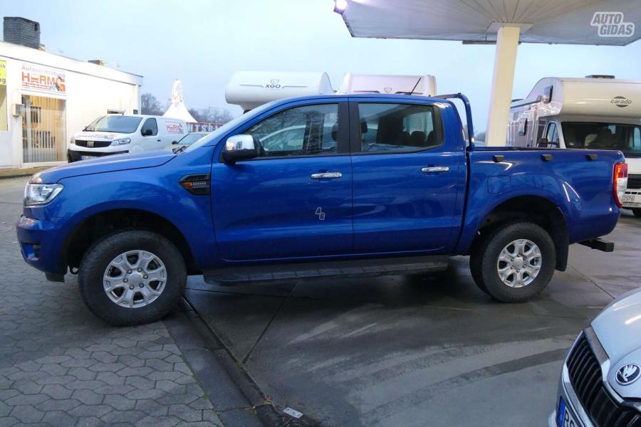 Blue Ford Ranger 2022 in Kaunas, with an engine capacity of 2.00 L and mileage of 81 thousand km for 26830 €, photo 4 on AUTOMOTO.COM.LV