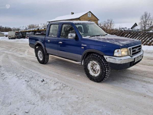 Blue Ford Ranger 2005 in Siauliai, with an engine capacity of 2.50 L and mileage of 111 thousand km for 3200 €, photo 3 on AUTOMOTO.COM.LV