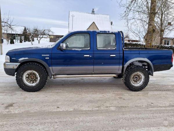 Blue Ford Ranger 2005 in Siauliai, with an engine capacity of 2.50 L and mileage of 111 thousand km for 3200 €, photo 4 on AUTOMOTO.COM.LV
