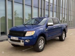 Zils Ford Ranger 2012 Molėtai, ar dzinēja tilpumu 2.20 L un nobraukumu 375 tūkst. km par 8250 €, foto 1 vietnē AUTOMOTO.COM.LV