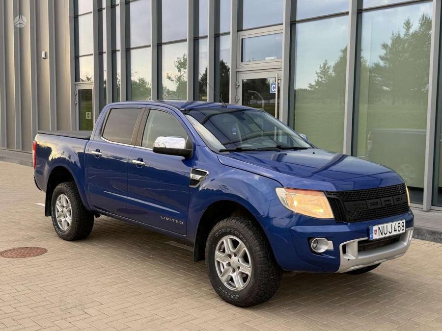 Zils Ford Ranger 2012 Molėtai, ar dzinēja tilpumu 2.20 L un nobraukumu 375 tūkst. km par 8250 €, foto 5 vietnē AUTOMOTO.COM.LV