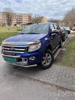 Zils Ford Ranger 2013 Tukums, ar dzinēja tilpumu 3.20 L un nobraukumu 411 tūkst. km par 7500 €, foto  vietnē AUTOMOTO.COM.LV