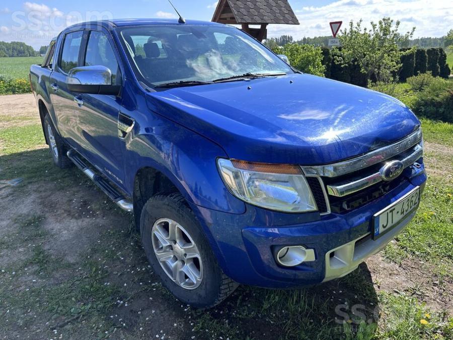 Blue Ford Ranger 2014 in Riga, with an engine capacity of 2.20 L and mileage of 237 thousand km for 9000 €, photo 3 on AUTOMOTO.COM.LV