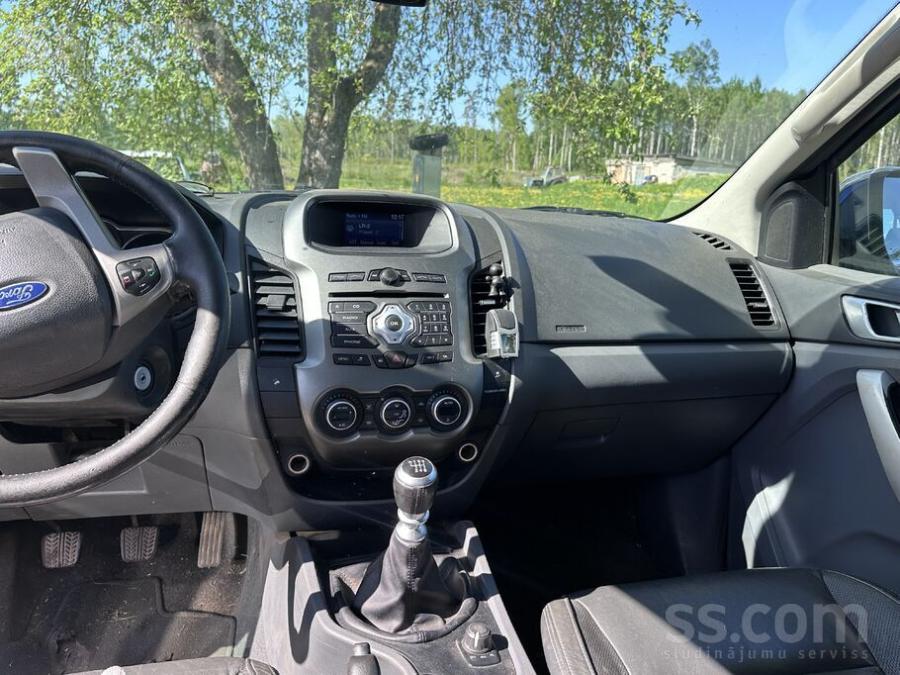 Blue Ford Ranger 2014 in Riga, with an engine capacity of 2.20 L and mileage of 237 thousand km for 9000 €, photo 16 on AUTOMOTO.COM.LV
