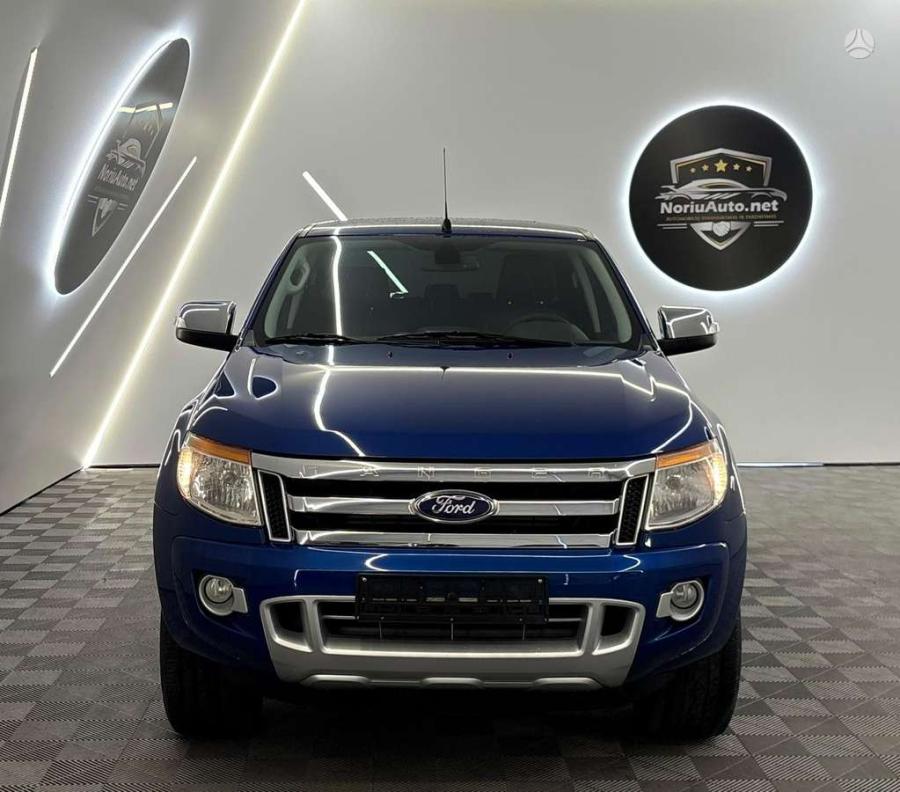 Blue Ford Ranger 2014 in Marijampole, with an engine capacity of 2.20 L and mileage of 177 thousand km for 12999 €, photo 5 on AUTOMOTO.COM.LV
