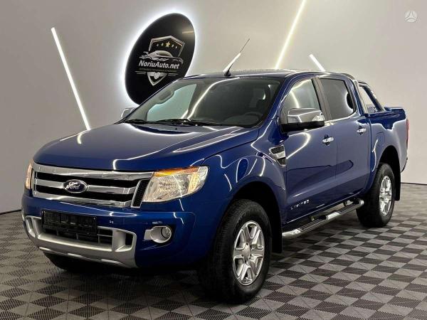Blue Ford Ranger 2014 in Marijampole, with an engine capacity of 2.20 L and mileage of 177 thousand km for 12999 €, photo 5 on AUTOMOTO.COM.LV