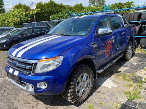 Blue Ford Ranger 2014 in Raseiniai, with an engine capacity of 3.20 L and mileage of 227 thousand km for 7000 €, photo 1 on AUTOMOTO.COM.LV