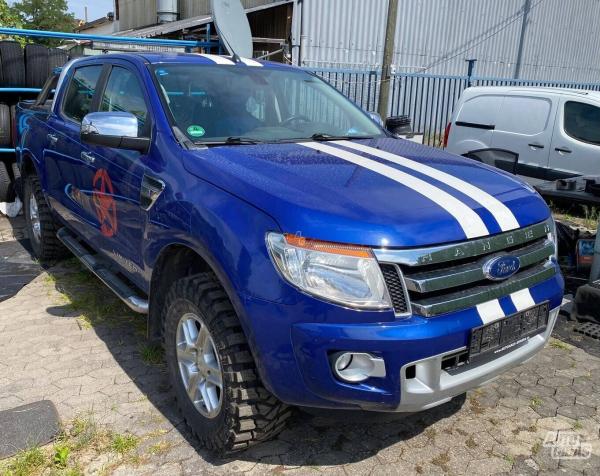 Blue Ford Ranger 2014 in Raseiniai, with an engine capacity of 3.20 L and mileage of 227 thousand km for 7000 €, photo 3 on AUTOMOTO.COM.LV