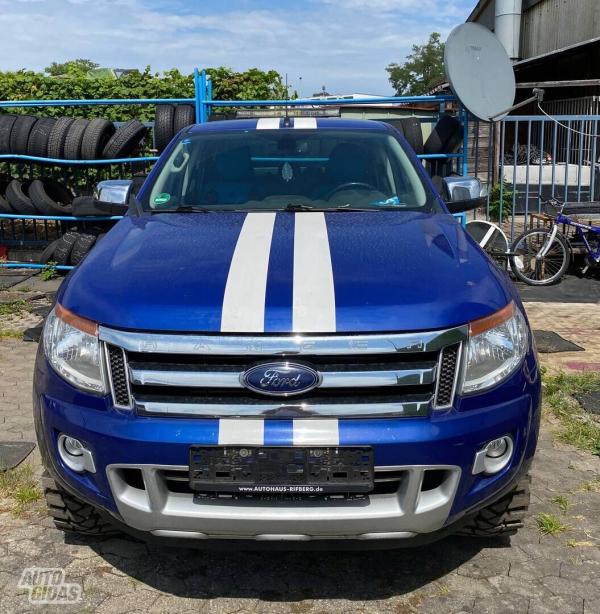 Blue Ford Ranger 2014 in Raseiniai, with an engine capacity of 3.20 L and mileage of 227 thousand km for 7000 €, photo 4 on AUTOMOTO.COM.LV