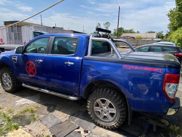 Blue Ford Ranger 2014 in Raseiniai, with an engine capacity of 3.20 L and mileage of 227 thousand km for 7000 €, photo 7 on AUTOMOTO.COM.LV