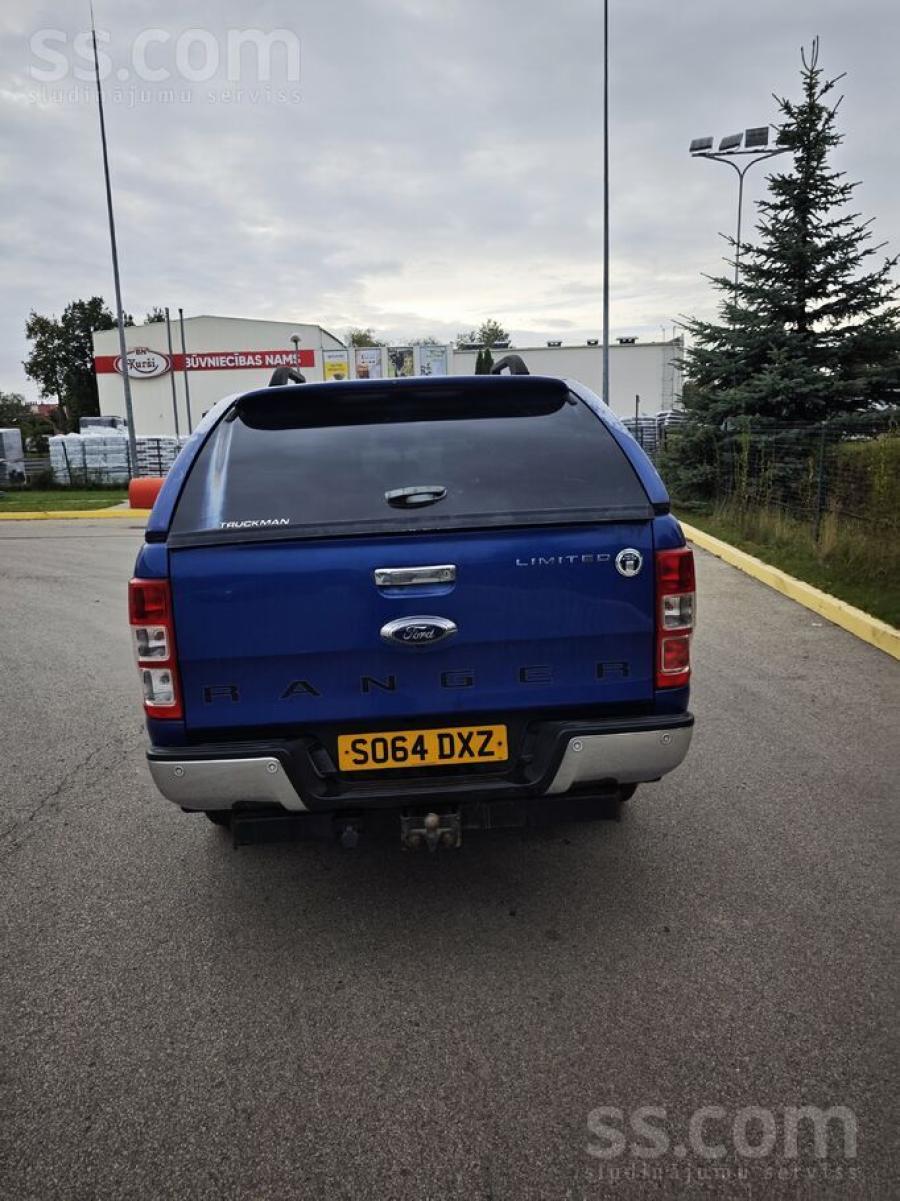 Zils Ford Ranger 2015 Jelgava, ar dzinēja tilpumu 3.20 L un nobraukumu 190 tūkst. km par 7450 €, foto 5 vietnē AUTOMOTO.COM.LV