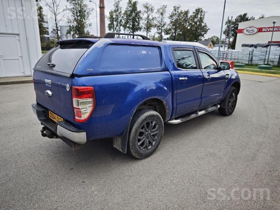 Zils Ford Ranger 2015 Jelgava, ar dzinēja tilpumu 3.20 L un nobraukumu 190 tūkst. km par 7450 €, foto 6 vietnē AUTOMOTO.COM.LV