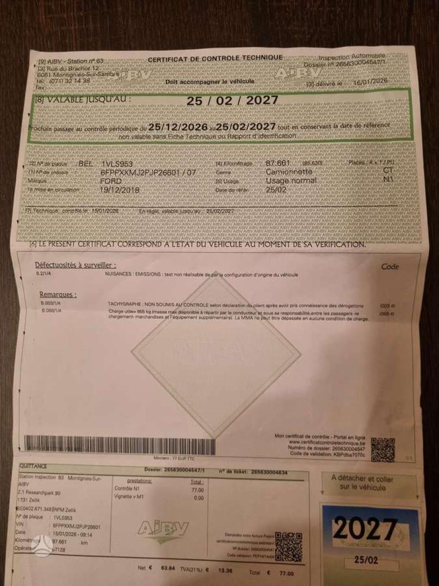 Zils Ford Ranger 2018 Kauņa, ar dzinēja tilpumu 3.20 L un nobraukumu 89 tūkst. km par 15400 €, foto 12 vietnē AUTOMOTO.COM.LV