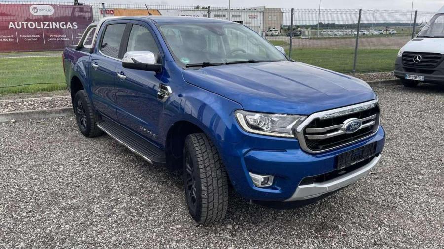 Blue Ford Ranger 2020 in Marijampole, with an engine capacity of 2.00 L and mileage of 330 thousand km for 17490 €, photo 12 on AUTOMOTO.COM.LV