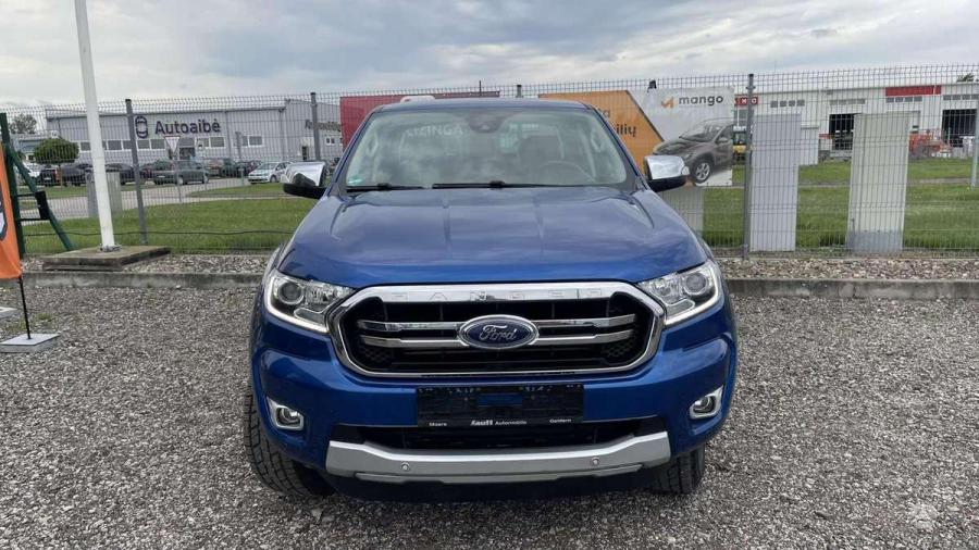 Blue Ford Ranger 2020 in Marijampole, with an engine capacity of 2.00 L and mileage of 330 thousand km for 17490 €, photo 13 on AUTOMOTO.COM.LV