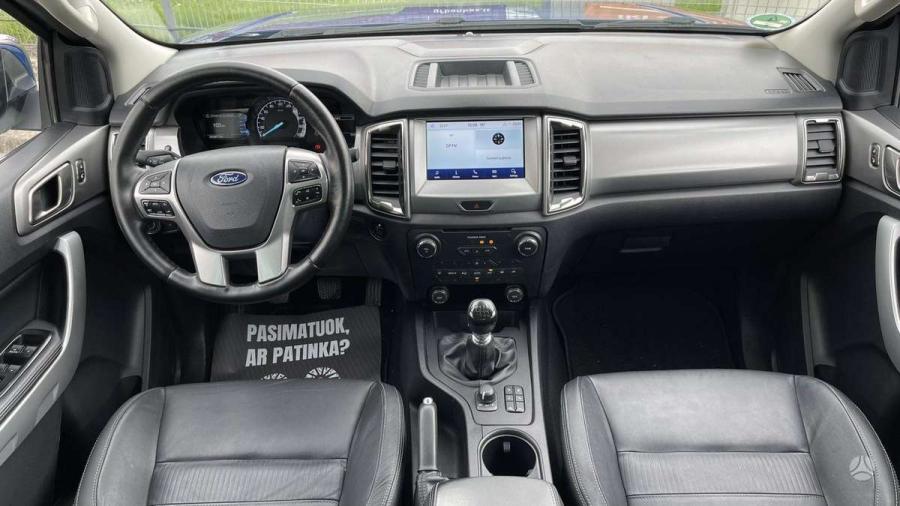 Zils Ford Ranger 2020 Marijampole, ar dzinēja tilpumu 2.00 L un nobraukumu 330 tūkst. km par 16990 €, foto 30 vietnē AUTOMOTO.COM.LV