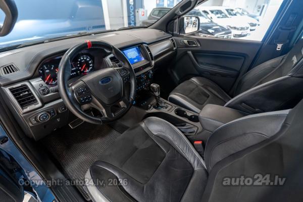 Blue Ford Ranger 2021 in Tallinn, with an engine capacity of 2.00 L and mileage of 61 thousand km for 43990 €, photo 10 on AUTOMOTO.COM.LV