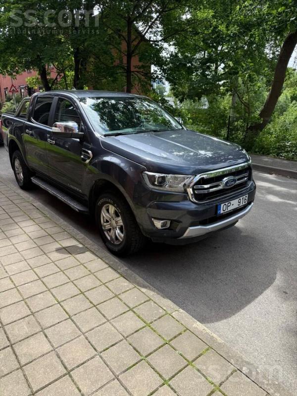 Zils Ford Ranger 2021 Rīga, ar dzinēja tilpumu 2.00 L un nobraukumu 161 tūkst. km par 24300 €, foto 1 vietnē AUTOMOTO.COM.LV