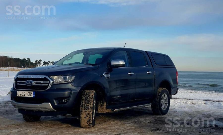 Zils Ford Ranger 2022 Liepāja, ar dzinēja tilpumu 2.00 L un nobraukumu 262 tūkst. km par 27000 €, foto 1 vietnē AUTOMOTO.COM.LV