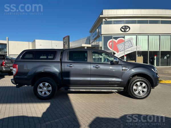Blue Ford Ranger 2022 in Liepaja, with an engine capacity of 2.00 L and mileage of 262 thousand km for 19900 €, photo 5 on AUTOMOTO.COM.LV