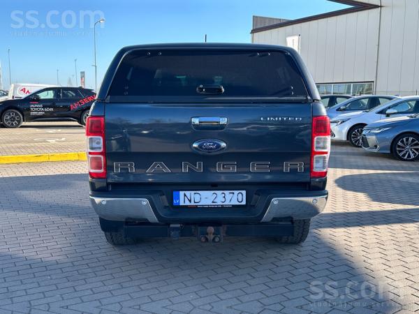 Blue Ford Ranger 2022 in Liepaja, with an engine capacity of 2.00 L and mileage of 262 thousand km for 19900 €, photo 8 on AUTOMOTO.COM.LV