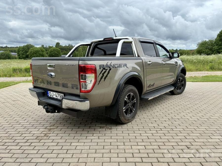 Brūns Ford Ranger 2020 Valmiera, ar dzinēja tilpumu 2.00 L un nobraukumu 250 tūkst. km par 18400 €, foto 5 vietnē AUTOMOTO.COM.LV