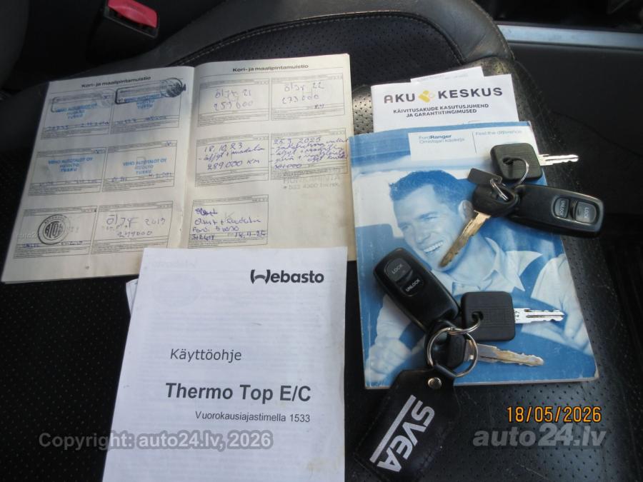 Ford Ranger 2010 in Tallinn, with an engine capacity of 2.50 L and mileage of 314 thousand km for 7600 €, photo 14 on AUTOMOTO.COM.LV