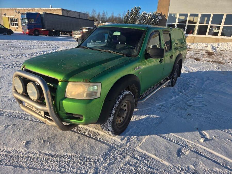 Green Ford Ranger 2008 in Tallinn, with an engine capacity of 2.50 L and mileage of 482 thousand km for 3000 €, photo 3 on AUTOMOTO.COM.LV